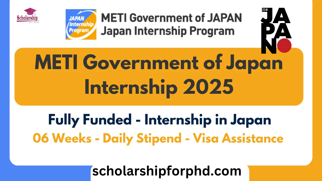 METI Government of Japan Internship 2025 – Fully Funded International ...